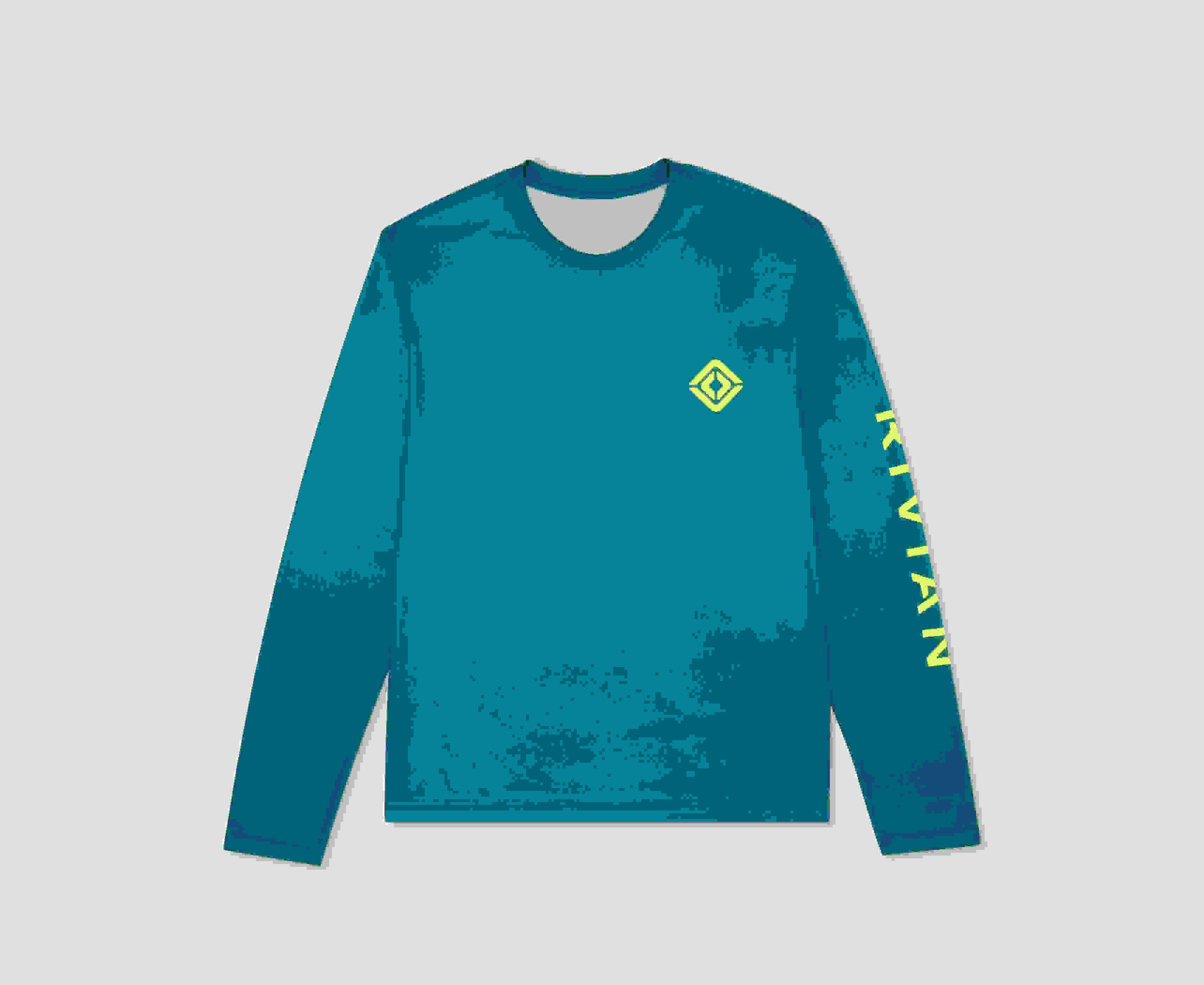 Compass Logo Tech Long Sleeve T-Shirt - Gear Shop - Rivian Compass Logo Tech Long Sleeve T-Shirt - Gear Shop - Rivian